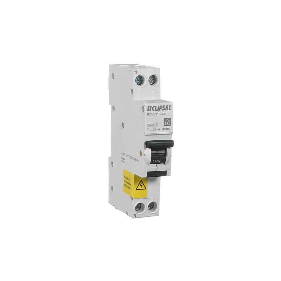 CLIPSAL 1 Pole RCBO 4.5kA RCD Circuit Breaker – KDAC ELECTRICAL SUPPLY