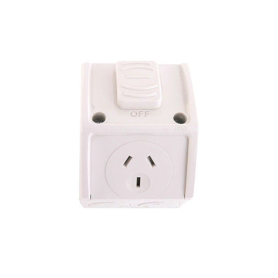 Weatherproof Power Point Socket Outlet Weather GPO – KDAC ELECTRICAL SUPPLY